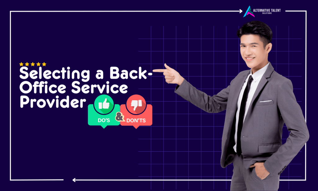 The Do's and Don'ts of Selecting a Back-Office Service Provider ...